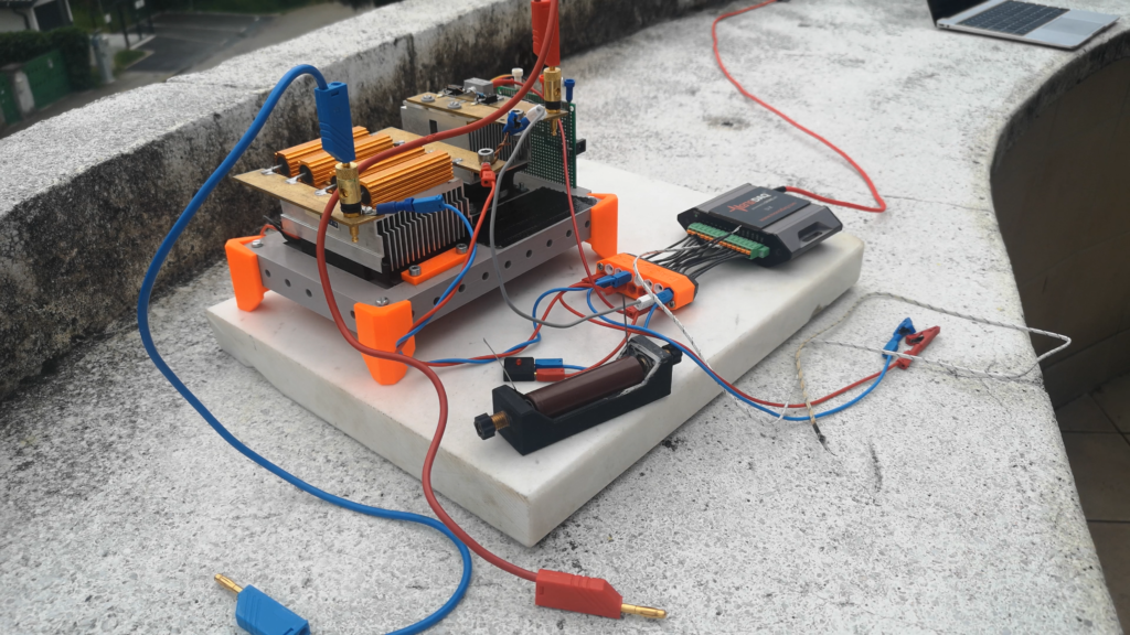 Lithium battery destructive safety testing - Monodaq